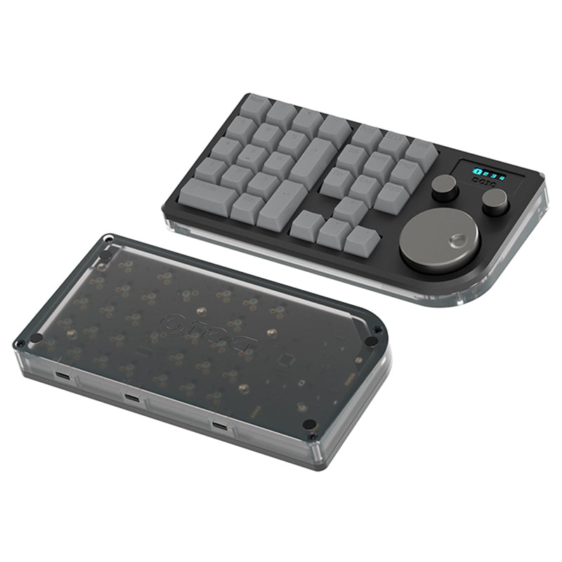 Doio Kb30 01 Macro Keyboard 30 Keys 3 Knob Macro Pad Whatgeek