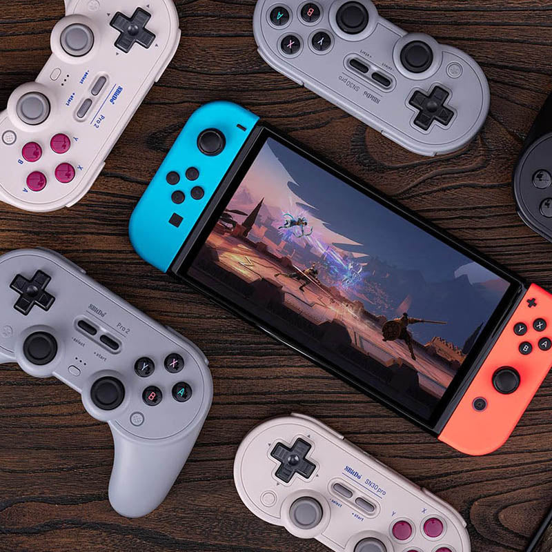 8BitDo Pro 2 Bluetooth Gaming Controller - WhatGeek