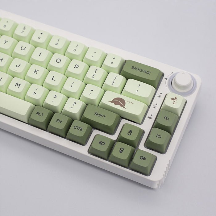 ACGAM Matcha XDA Profile PBT Keycap Set 124 Keys - WhatGeek