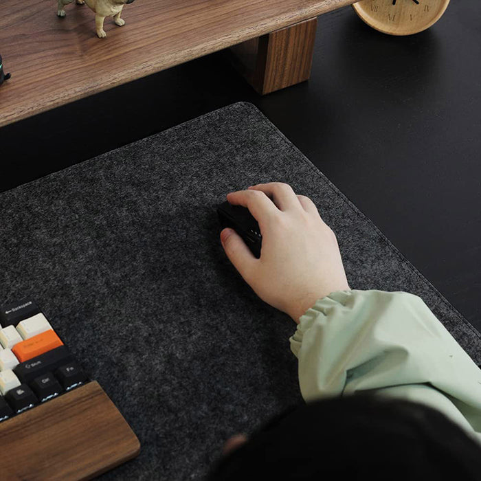 Felt Desk Mat Large Mouse Pad Computer Desk Mat - WhatGeek