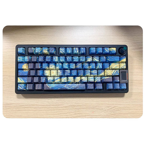 ACGAM Starry Night Cherry Profile Keycap Set 130 Keys - WhatGeek
