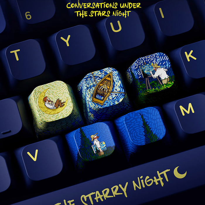 ACGAM The Stars Night Keycaps Set - WhatGeek