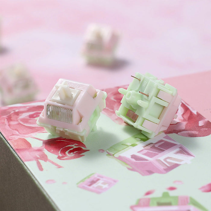 MMD Vivian V2 Linear Switch Thocky Switches RGB SMD Lubed - WhatGeek