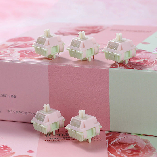 MMD Vivian V2 Linear Switch Thocky Switches RGB SMD Lubed - WhatGeek