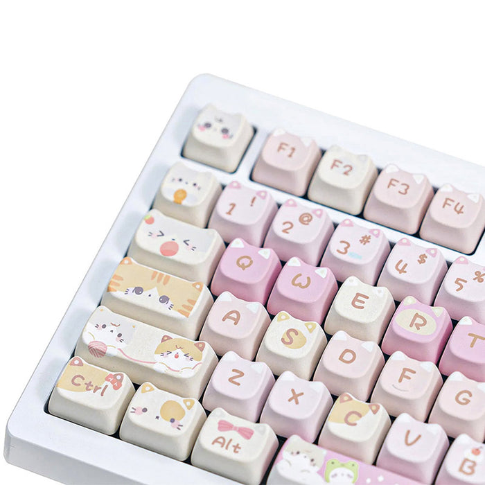 ACGAM x Maorbeng Meow Squad MAO Profile Keycap Set 141 Keys - WhatGeek