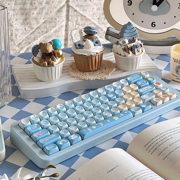ACGAM x Maorbeng Sweet Dream Bear Keycap Set 140 Keys - WhatGeek
