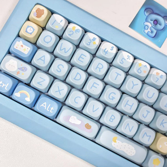 ACGAM x Maorbeng Sweet Dream Bear Keycap Set 140 Keys - WhatGeek