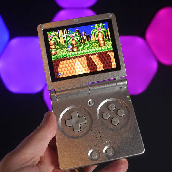 ANBERNIC RG35XXSP Flip Protable Handheld Game Console - WhatGeek