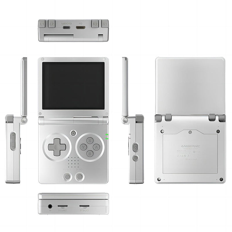 ANBERNIC RG35XXSP Flip Protable Handheld Game Console - WhatGeek