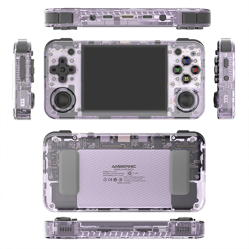 ANBERNIC RG35XX H Game Console 5000+ Games - WhatGeek
