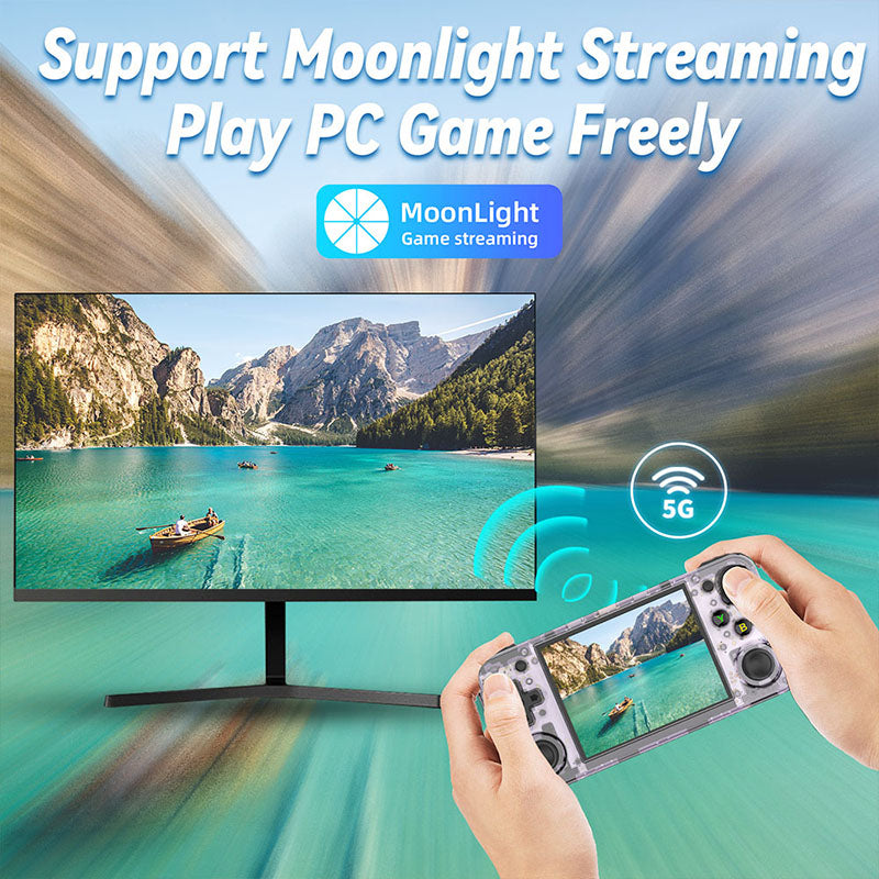 ANBERNIC RG35XX H Game Console 5000+ Games - WhatGeek