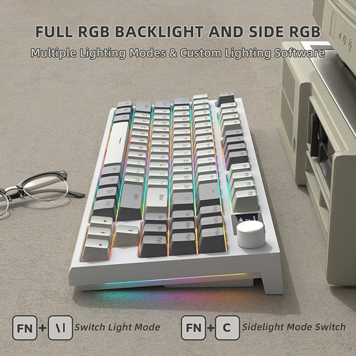 ATTACK SHARK K86 Wireless Mechanical Keyboard - WhatGeek