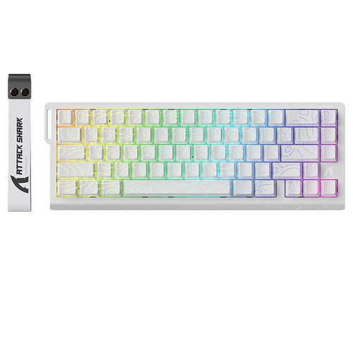 ATTACK SHARK X68 HE Wired Gaming Keyboard Rapid Trigger - WhatGeek