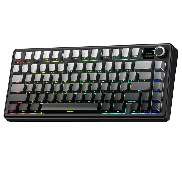 AULA F75 Max Tri-mode Mechanical Keyboard with TFT Screen - WhatGeek