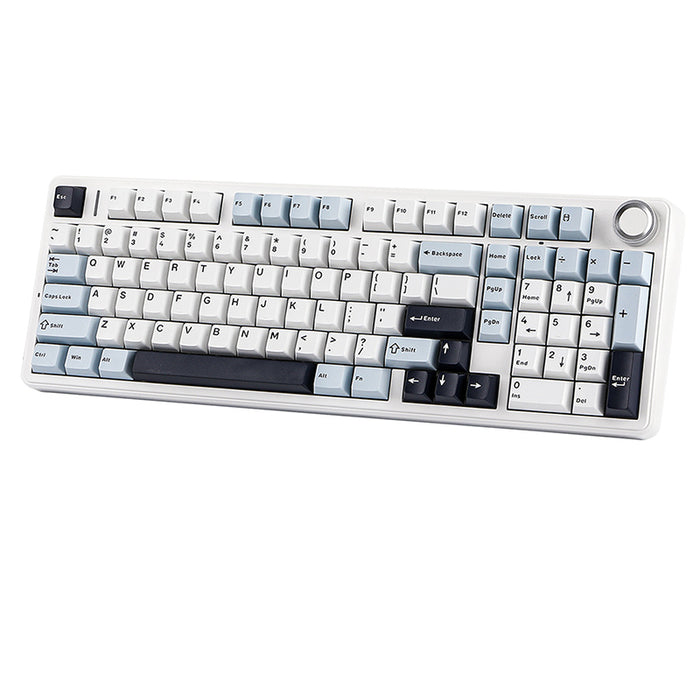 AULA F99 PRO Triple-Mode Mechanical Keyboard with Knob - WhatGeek