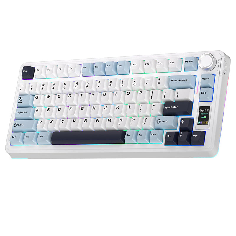 AULA S75 PRO Tri-mode Wireless Mechanical Keyboard with LCD Screen ...