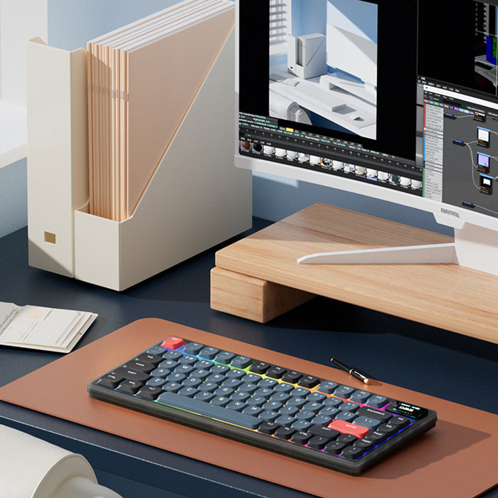 Ajazz AK832 Pro Low Profile Mechanical Keyboard - WhatGeek