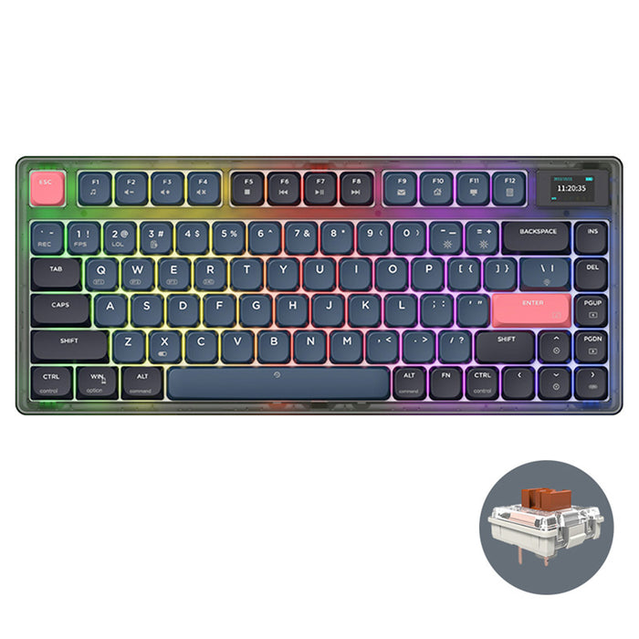 Ajazz AK832 Pro Low Profile Mechanical Keyboard - WhatGeek