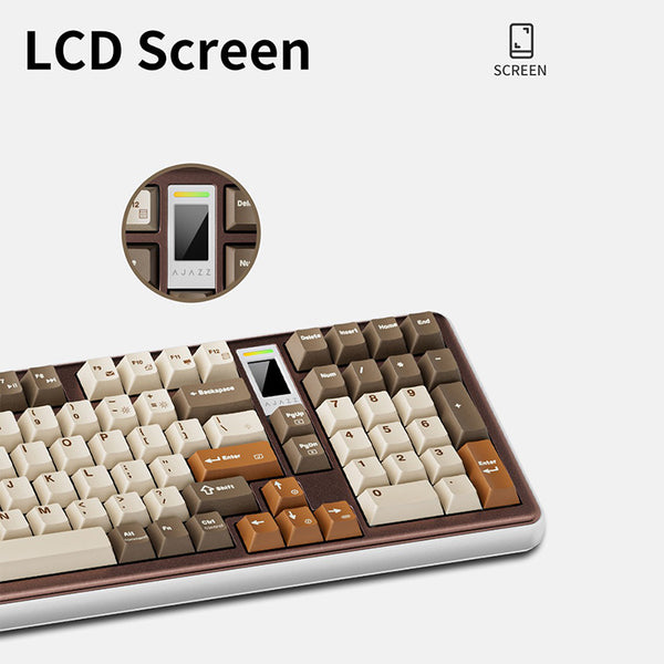 WhatGeek x Ajazz AC100 Aluminum Wireless Mechanical Keyboard - WhatGeek