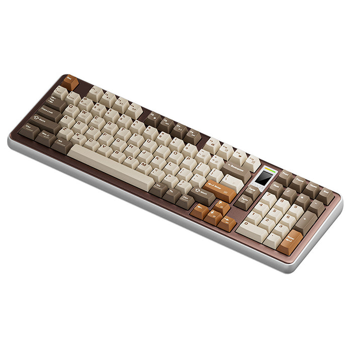 Ajazz AC100 Aluminum Wireless Mechanical Keyboard - WhatGeek