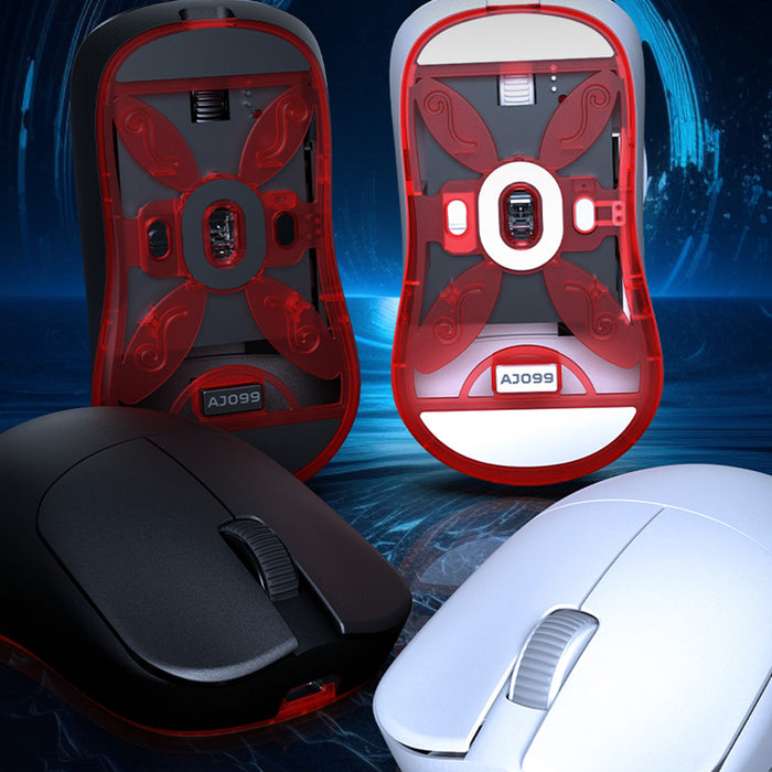 Ajazz AJ099 PAW3311 Dual-Mode Wireless Mouse - WhatGeek