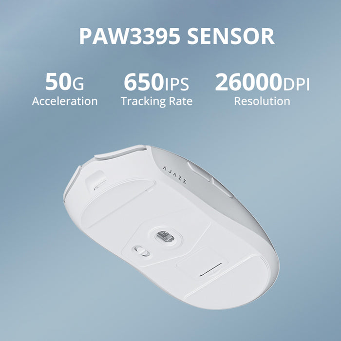 Ajazz AJ139 PRO 3395 Dual-Mode Wireless Mouse - WhatGeek