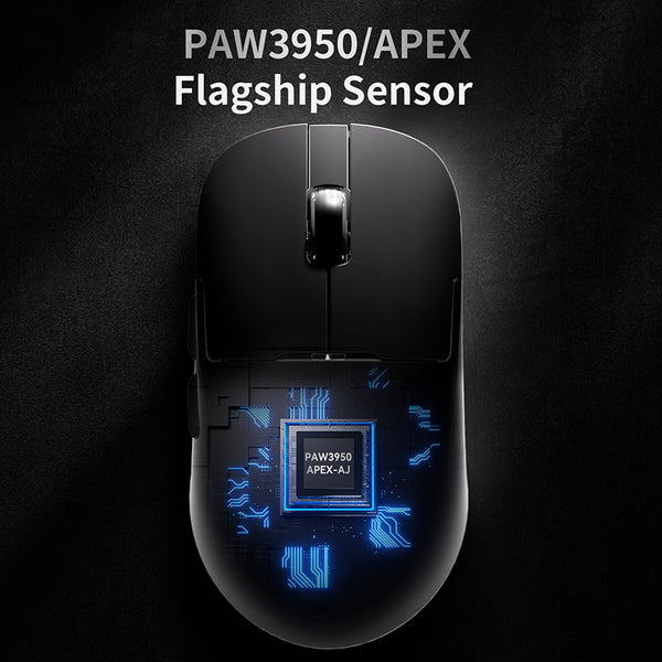 Ajazz AJ159 APEX PAW3950 8K Wireless Gaming Mouse - WhatGeek