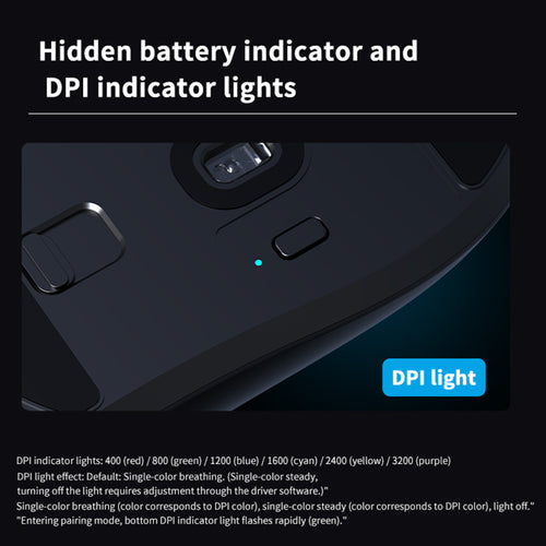 Ajazz AJ199 PRO 4K Wireless Gaming Mouse - WhatGeek