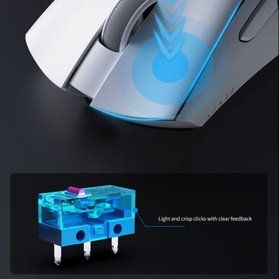 Ajazz AJ199 PRO 4K Wireless Gaming Mouse - WhatGeek