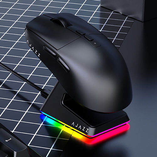 Ajazz AJ219 PAW3395 Wireless Gaming Mouse - WhatGeek