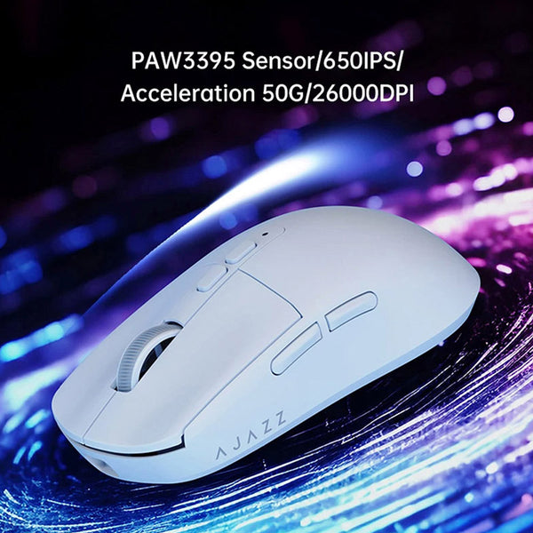Ajazz AJ219 PAW3395 Wireless Gaming Mouse - WhatGeek