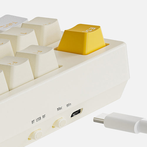 Ajazz AK35I V2 Wireless Mechanical Keyboard With TFT Screen - WhatGeek