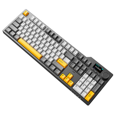 Ajazz AK35I V3 MAX TFT Color Screen Wireless Mechanical Keyboard - WhatGeek