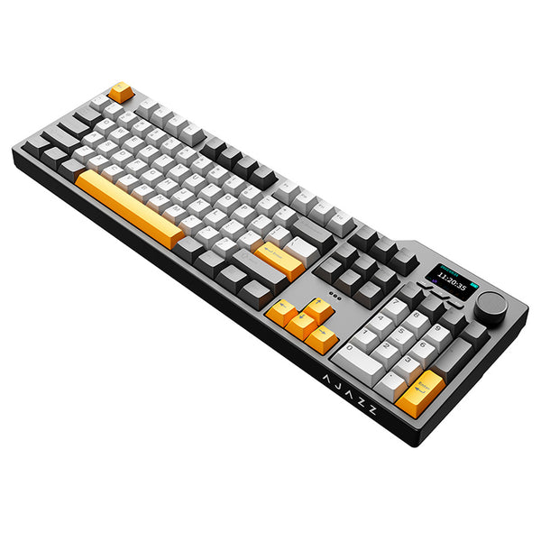 Ajazz AK35I V3 MAX TFT Color Screen Wireless Mechanical Keyboard - WhatGeek