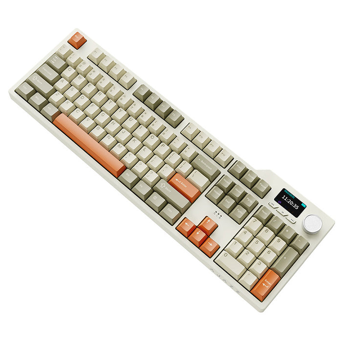 Ajazz AK35I V3 MAX TFT Color Screen Wireless Mechanical Keyboard - WhatGeek