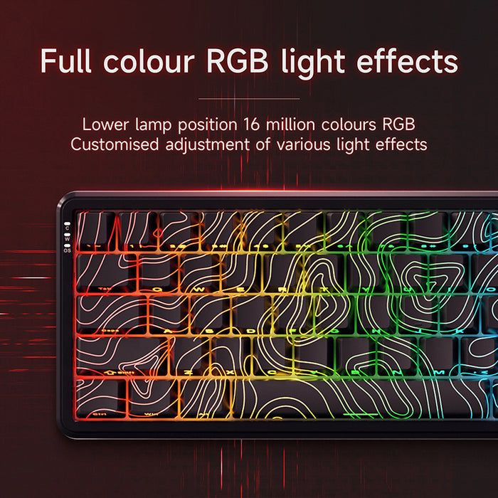 Ajazz AK680 MAX Magnetic Switch Wired Gaming Keyboard - WhatGeek