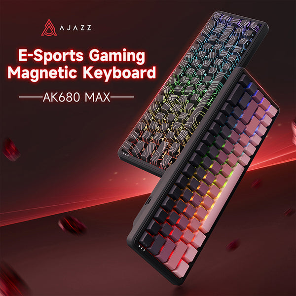 Ajazz AK680 MAX Magnetic Switch Wired Gaming Keyboard - WhatGeek