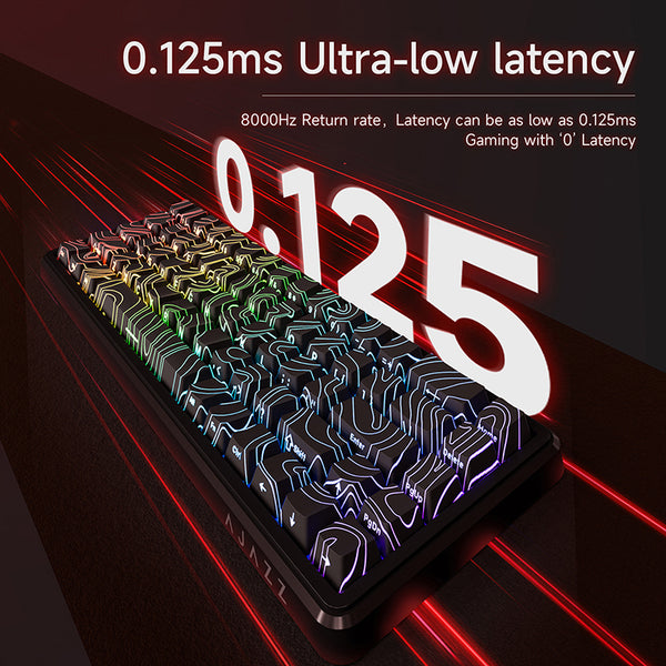 Ajazz AK680 MAX Magnetic Switch Wired Gaming Keyboard - WhatGeek