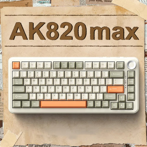 Ajazz AK820 Max Wireless Mechanical Keyboard - WhatGeek