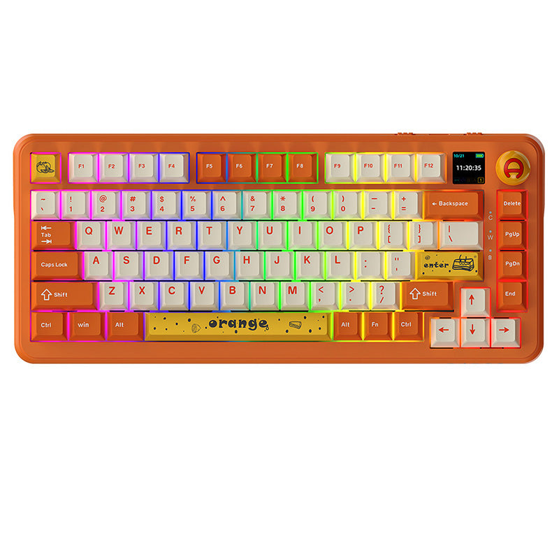 Ajazz AK820 Max Plus Wireless Mechanical Keyboard - WhatGeek