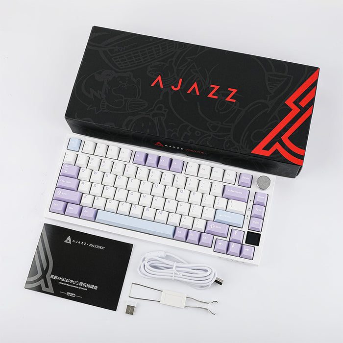Ajazz AK820 Pro Mechanical Keyboard - WhatGeek