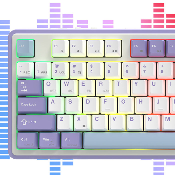 Ajazz AK870 Tri-Mode Wireless Mechanical Keyboard - WhatGeek