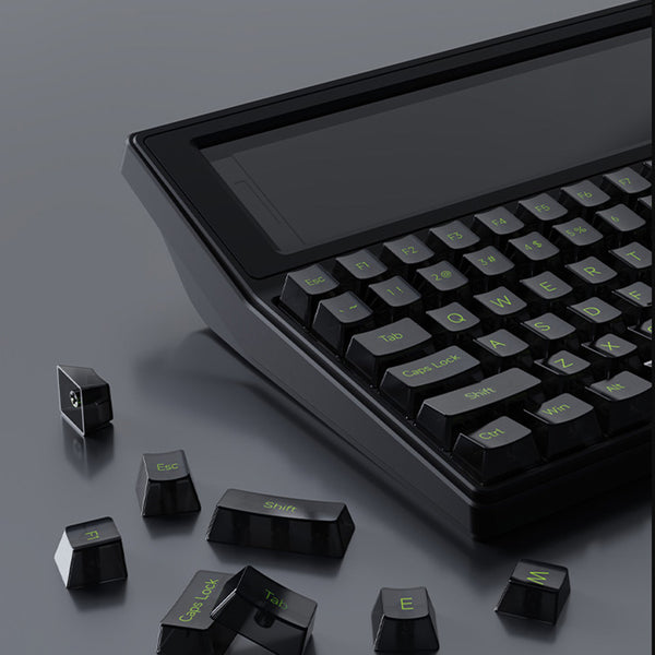 Ajazz AKP846 Cyberdeck 10.1″ Large Smart Display QMK Wired Mechanical ...