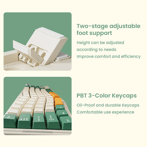 Ajazz AKS068 Alice VIA Mechanical Keyboard - WhatGeek