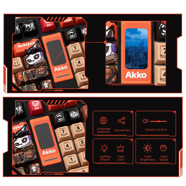 Akko 5098B Wireless Mechanical Keyboard - WhatGeek