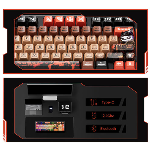 Akko 5098B Wireless Mechanical Keyboard - WhatGeek