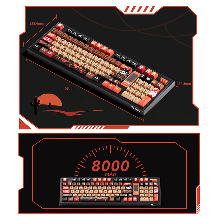 Akko 5098B Wireless Mechanical Keyboard - WhatGeek
