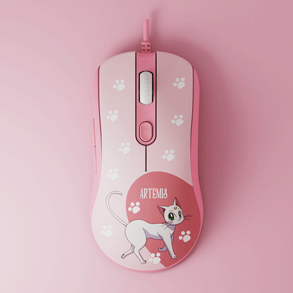 Akko AG325 Sailor Moon Crystal-LUNA Wired Mouse - WhatGeek
