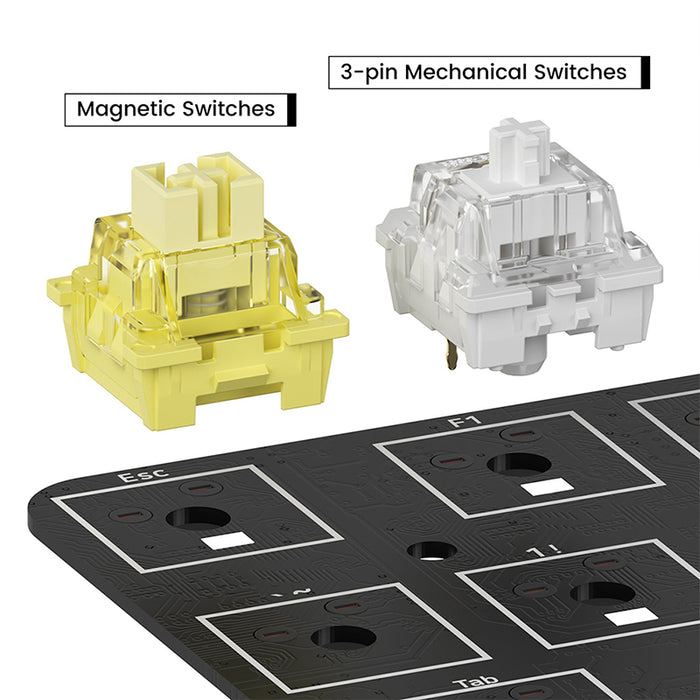 Akko MOD007B-HE Wireless Mechanical Keyboard - WhatGeek