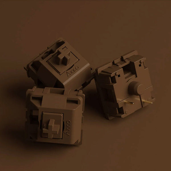 Akko POM Brown Tactile Switches 45Pcs - WhatGeek
